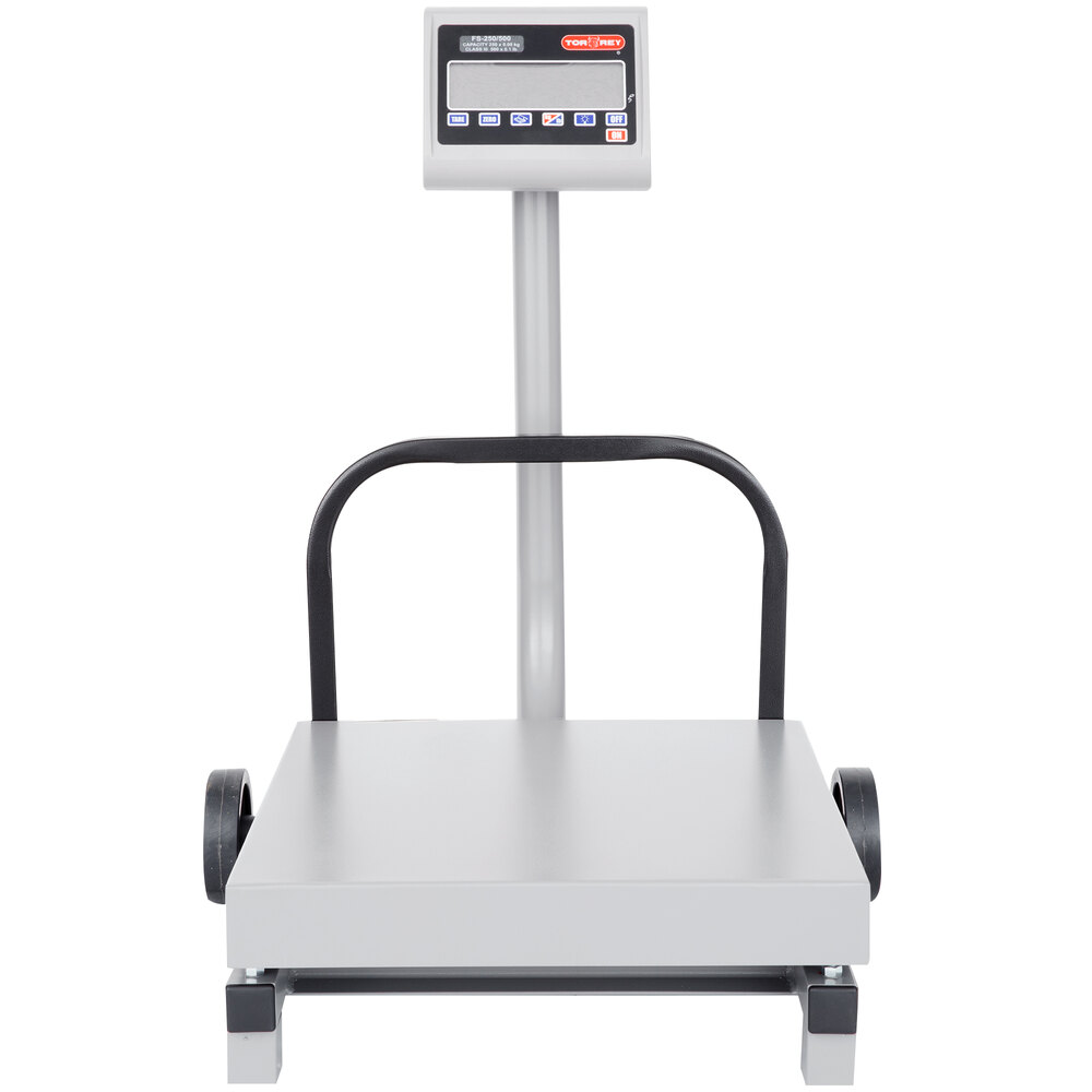 Tor Rey FS-250/500 500 lb. Digital Receiving Scale with Tower Display ...