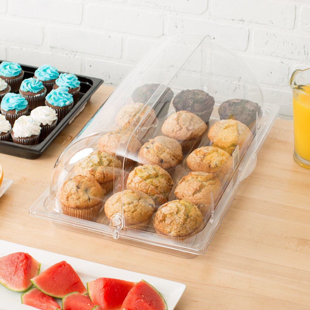 Sample and Display Tray Kit with Clear Polycarbonate Tray and Roll Top ...