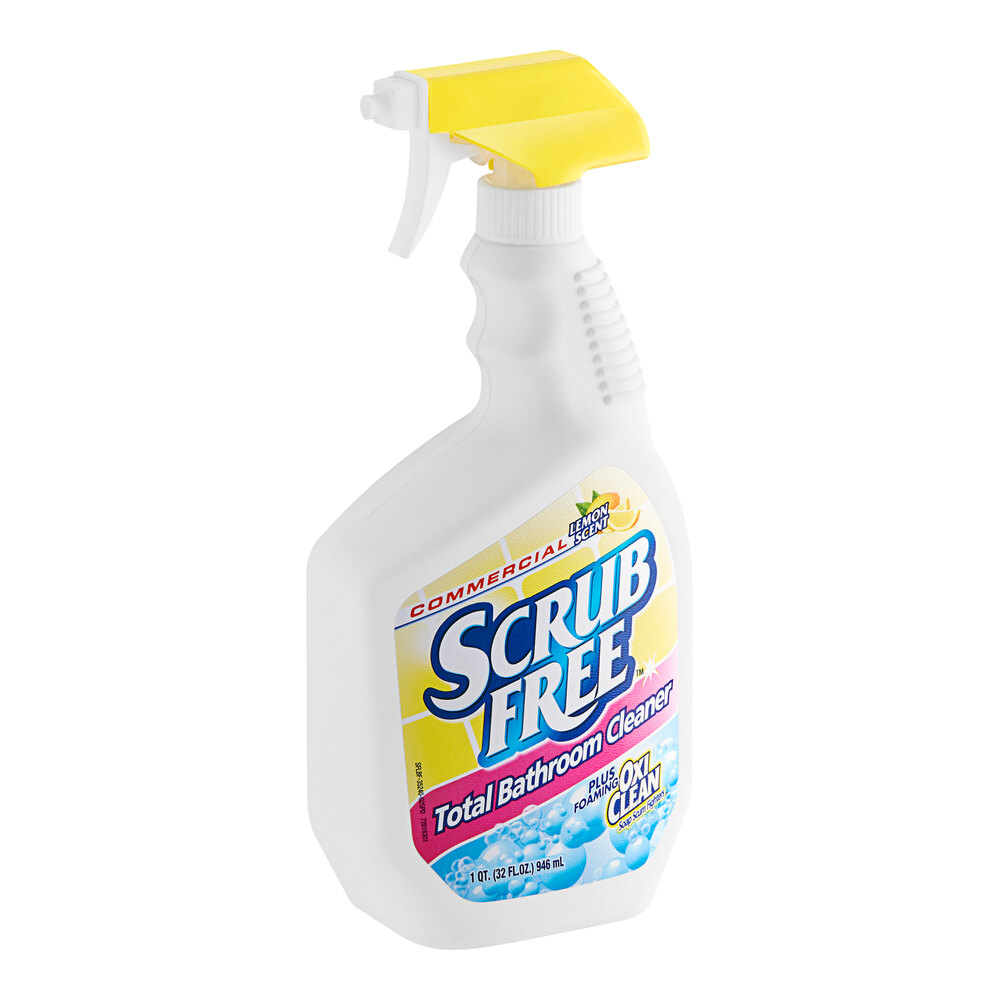 Scrub Free 32 oz. Foaming Restroom Cleaner / Soap Scum Remover with ...