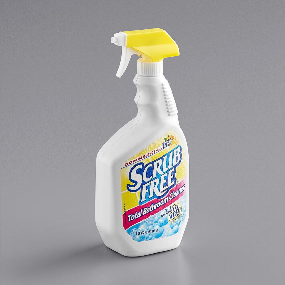 Scrub Free 32 oz. Foaming Restroom Cleaner / Soap Scum Remover with ...
