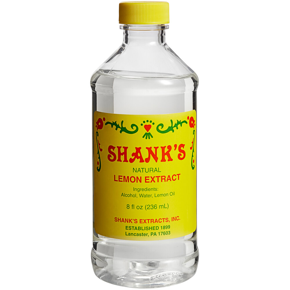 Shank's 8 fl. oz. Pure Lemon Extract