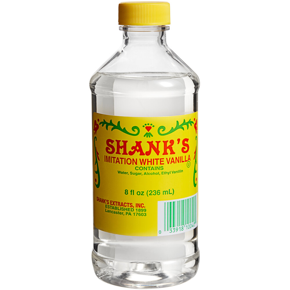 Shank's 8 oz. White Vanilla (Imitation)