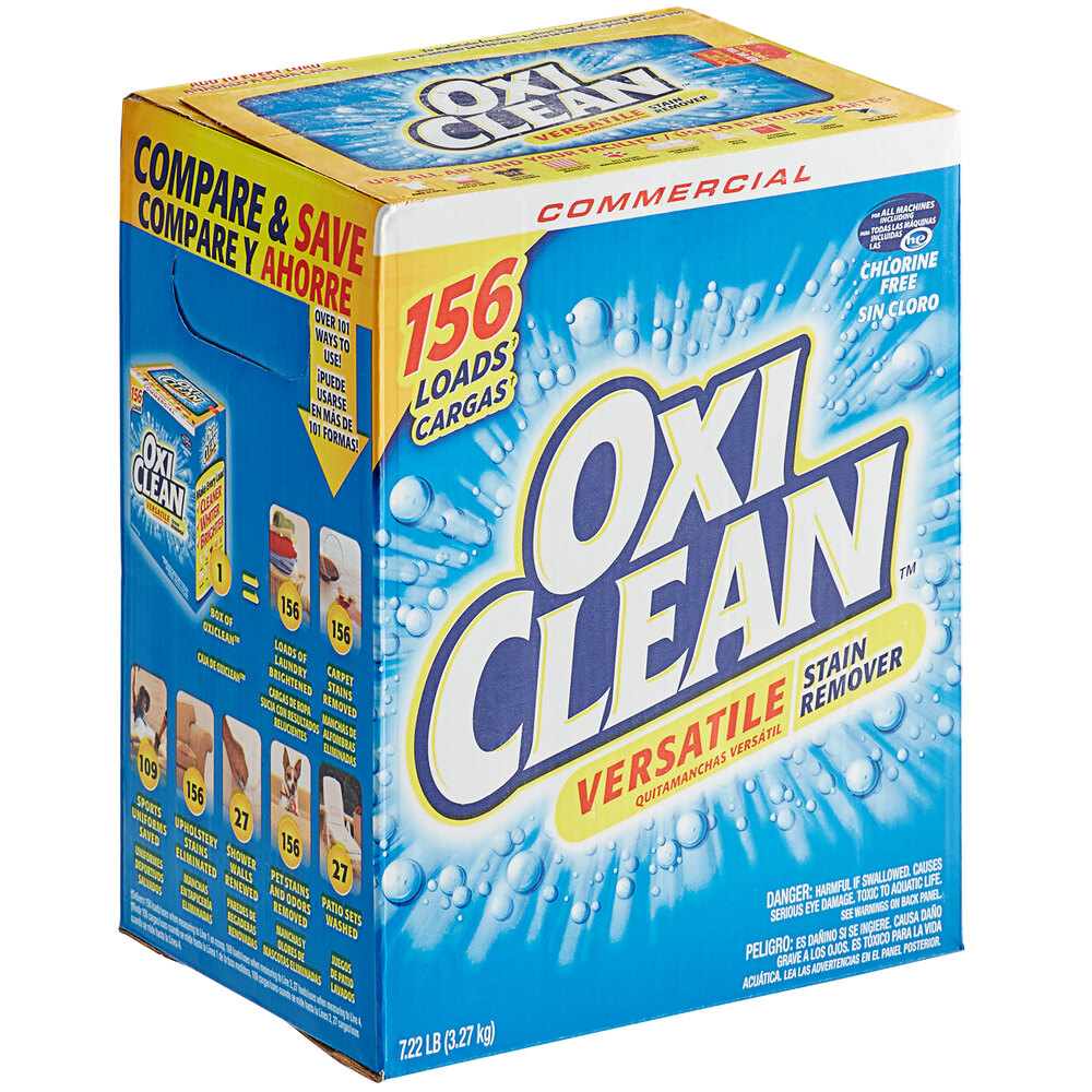OxiClean 7.22 lb. / 115.52 oz. Versatile Stain Remover - 4/Case