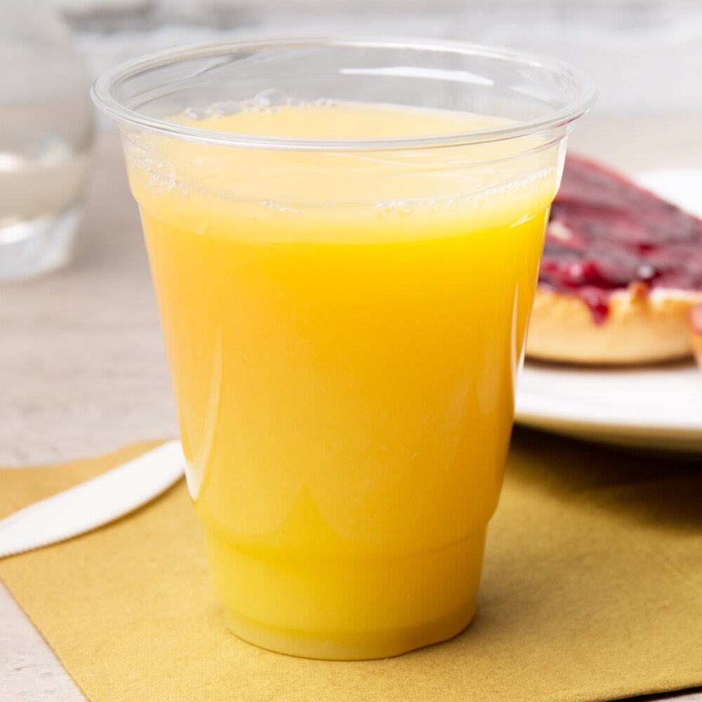 Choice Clear PET Plastic Cold Cup - 12 oz. - 1000/Case