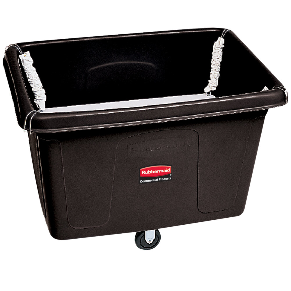 Rubbermaid® FG461100BLA Black 14 Cu. Ft. Bulk Spring Platform Cube ...