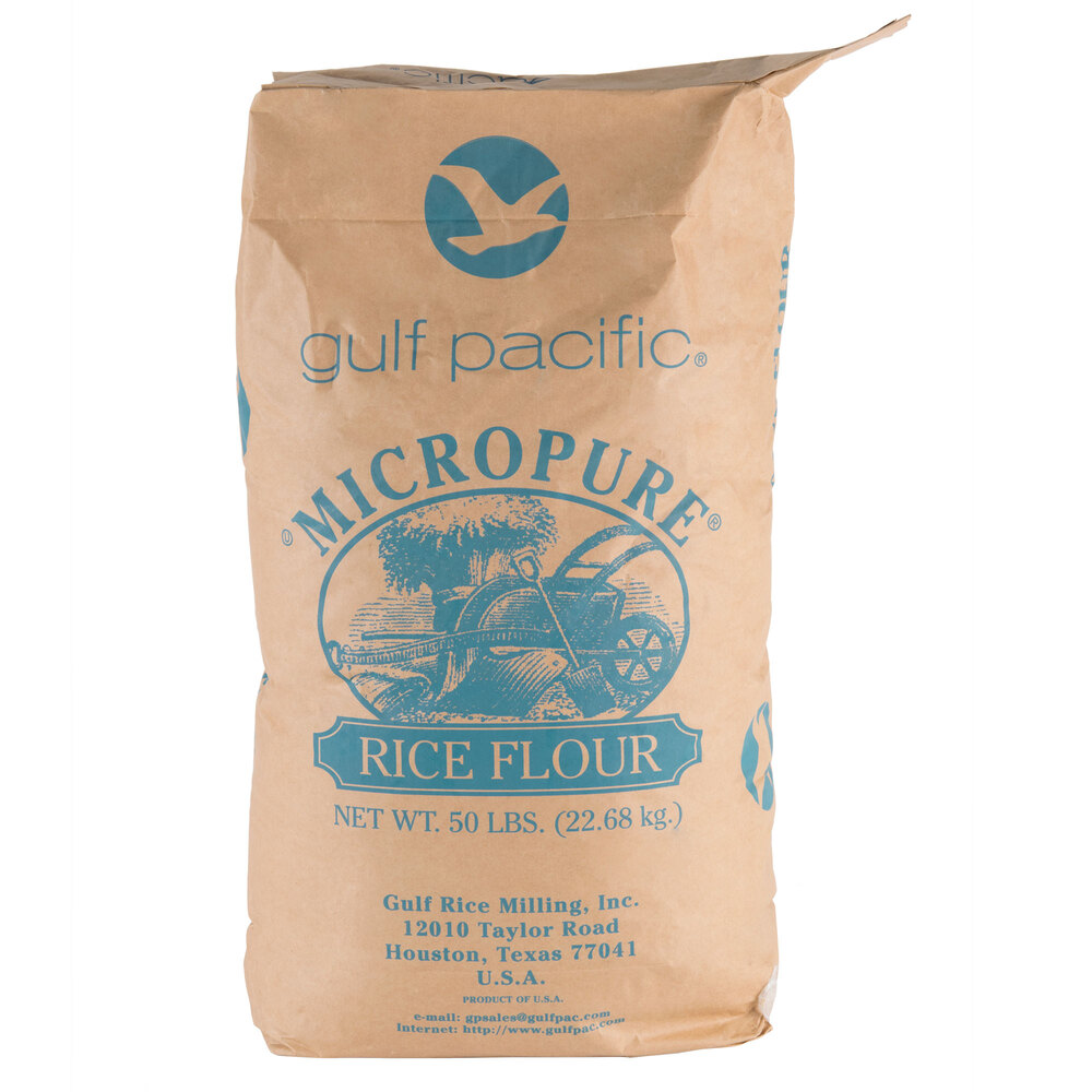 Gluten Free White Rice Flour - 50 lb. Bag | WebstaurantStore