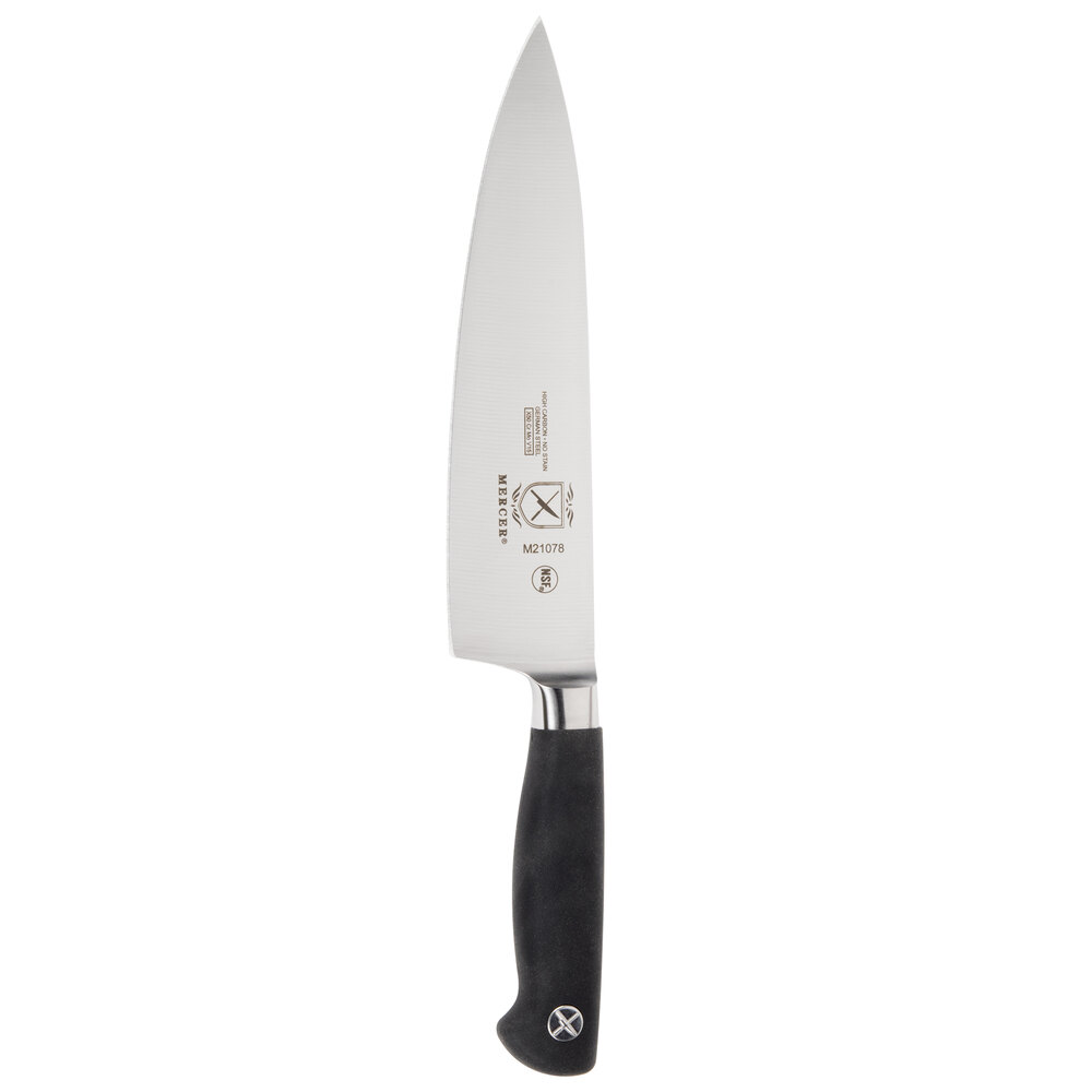 Mercer Culinary Forged Chef Knife 8" w/Bolster, Sharp Edge