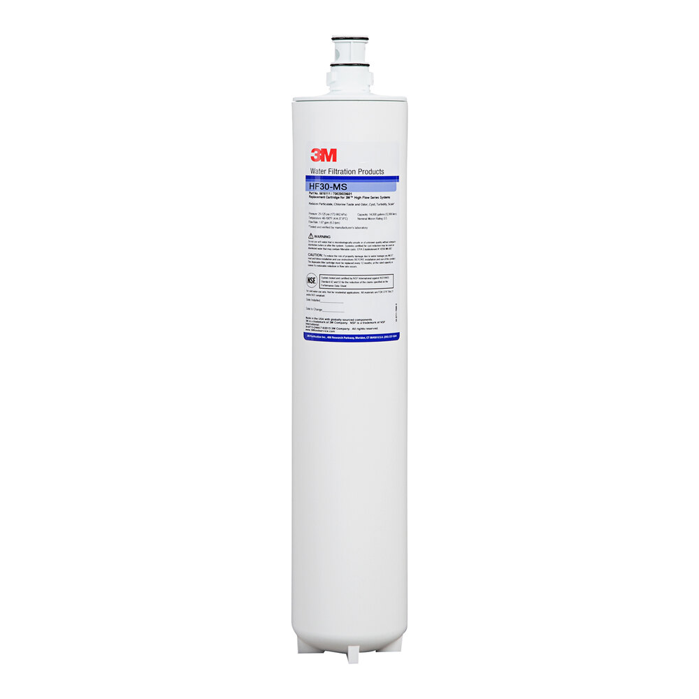 3M Water Filtration Products HF30-MS Replacement Cartridge for BREW130-MS Water Filtration ...