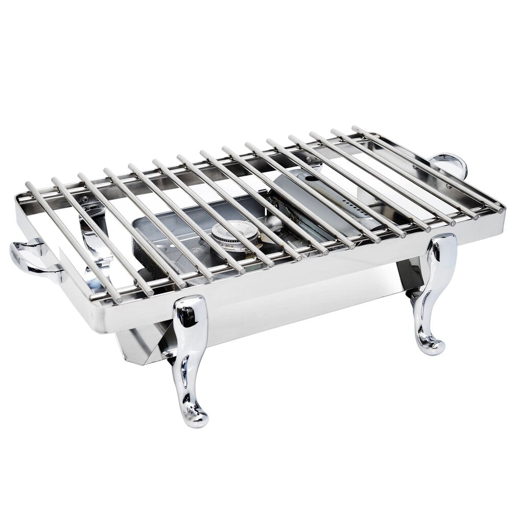 Eastern Tabletop 3257G Park Avenue 28" Stainless Steel Grill Stand with ...