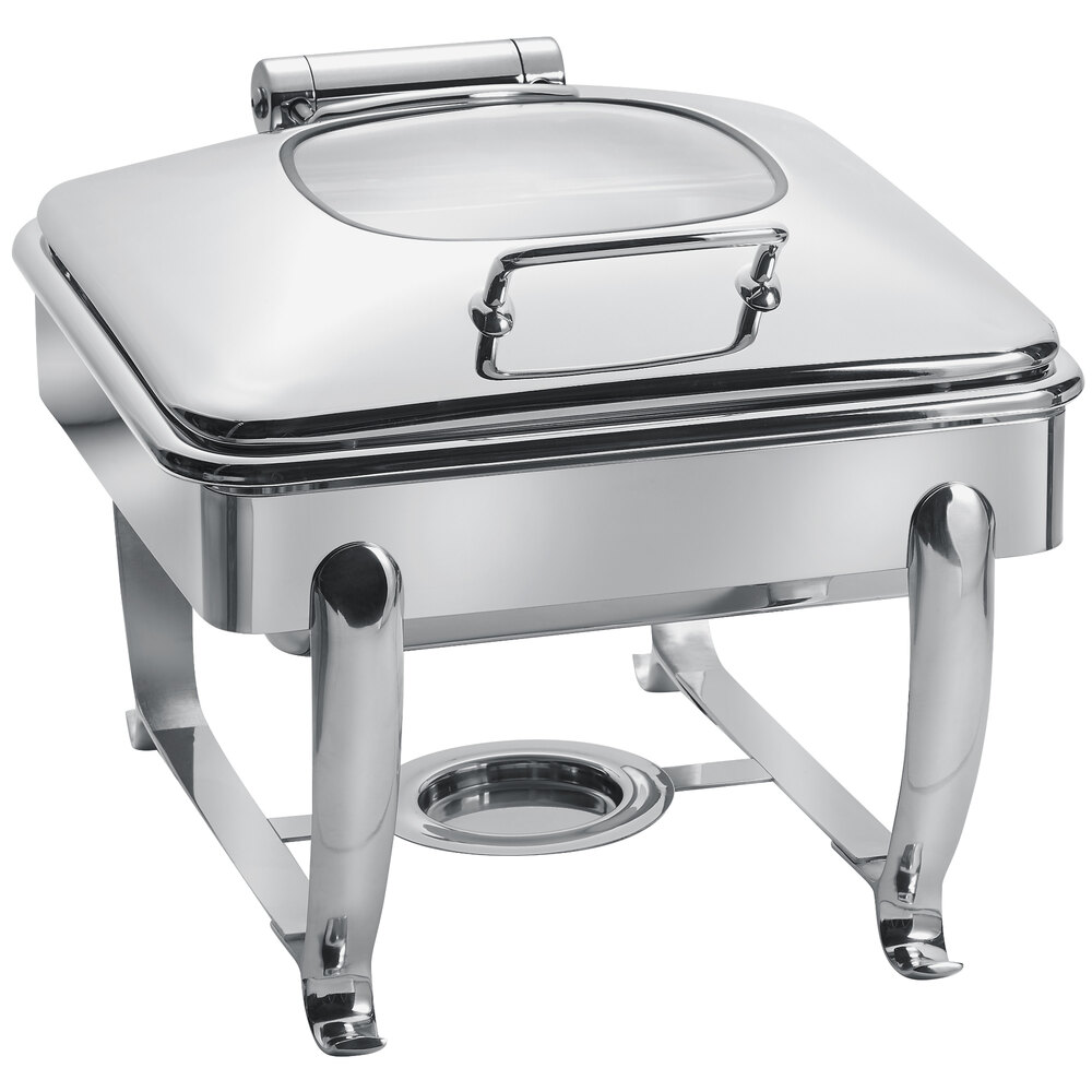 Eastern Tabletop 3914G/S 6 Qt. Stainless Steel Square Induction ...