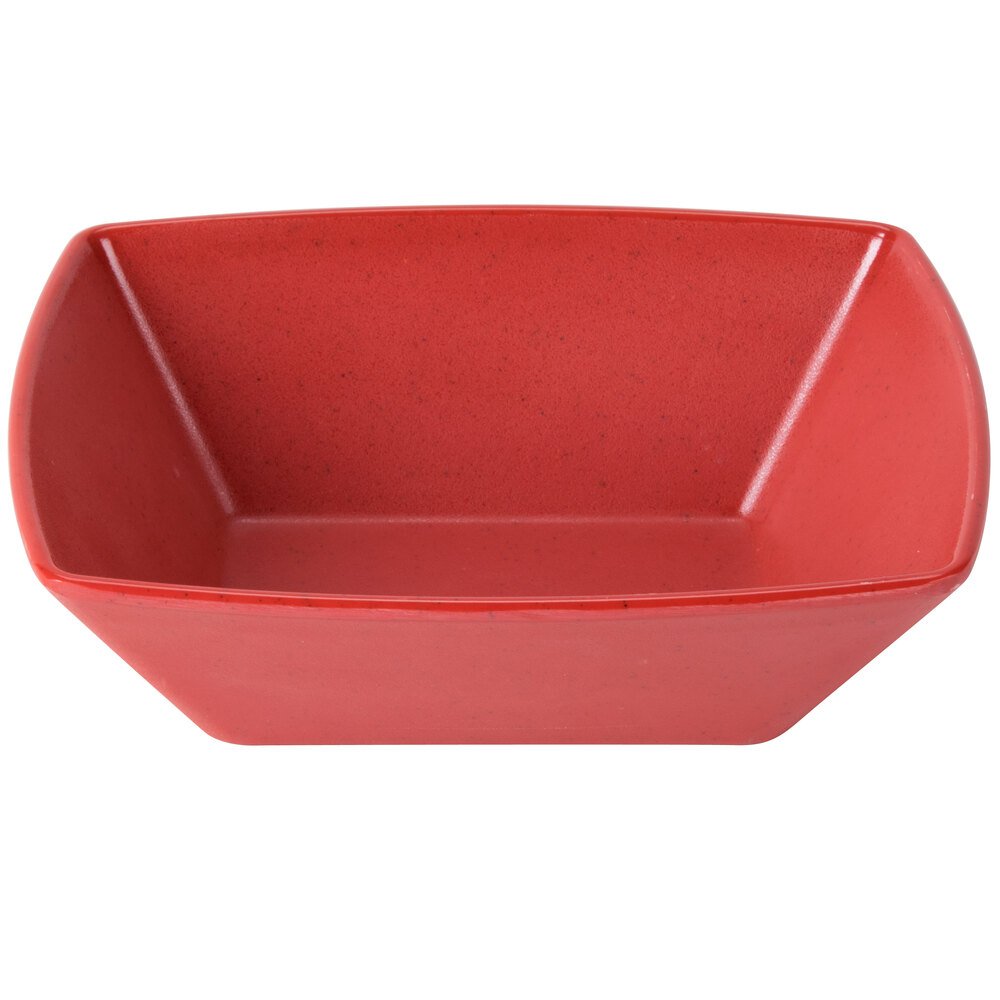 GET SB-652-MR Matteware 6 1/2" x 5" Matte Red Boat Bowl - 24/Case