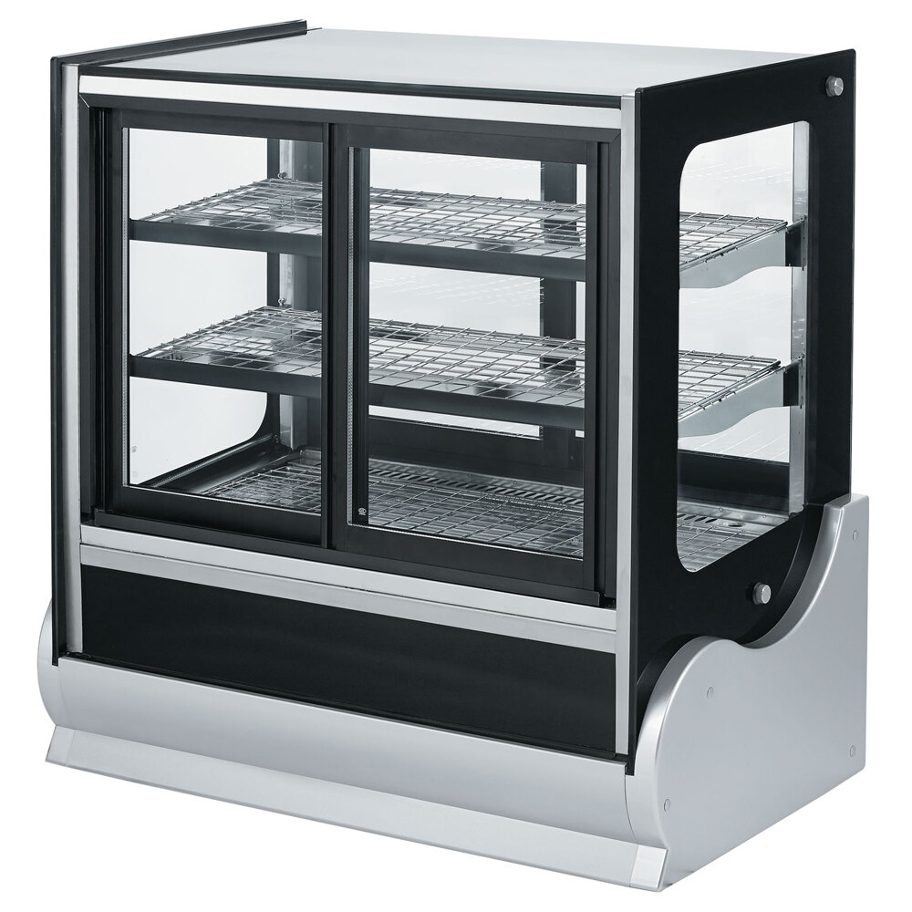 Vollrath 40889 60" Cubed Refrigerated Countertop Display Cabinet with ...