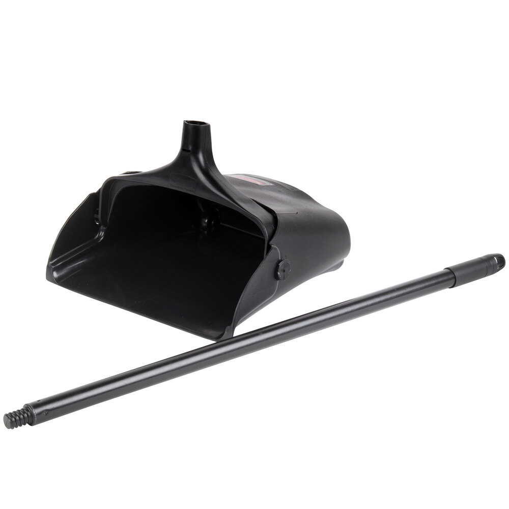 Rubbermaid FG253100BLA Lobby Pro Plastic Upright Dust Pan