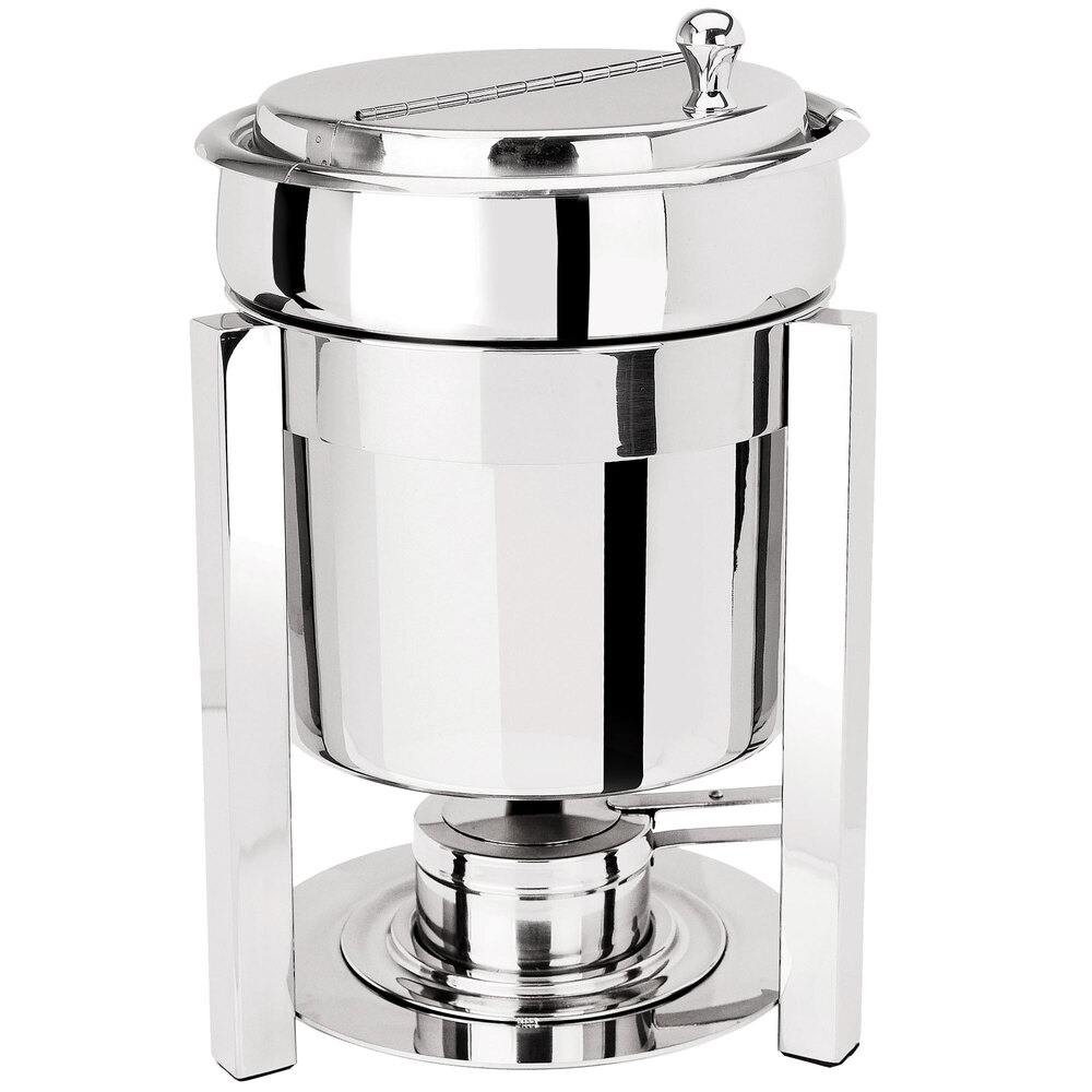 Eastern Tabletop 3107P2 P2 7 Qt. Stainless Steel Sauce / Soup Marmite ...