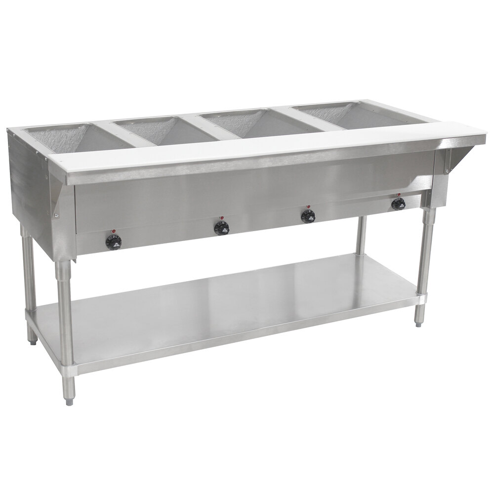 Advance Tabco SW-4E-240 Four Pan Electric Hot Food Table with ...