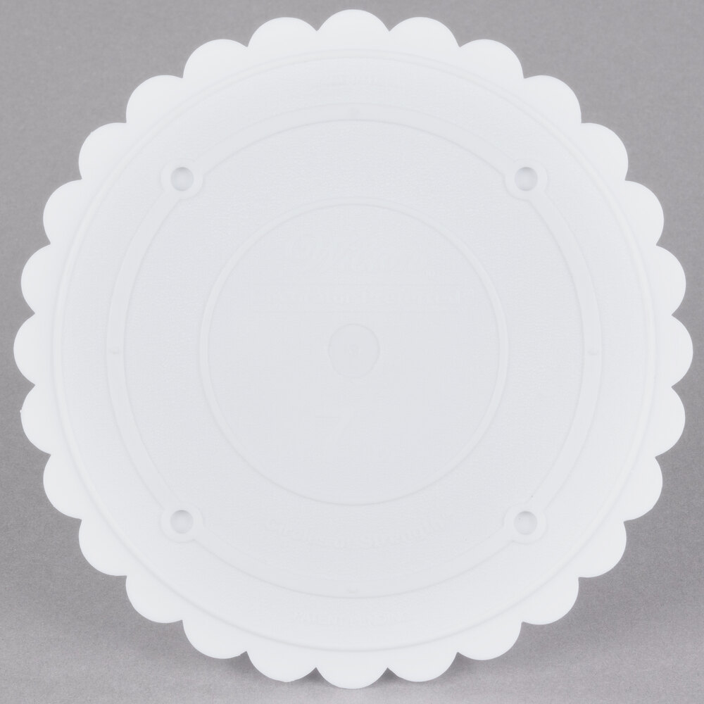 Wilton 302-6 Decorator Preferred Round Scalloped Edge Cake Separator ...