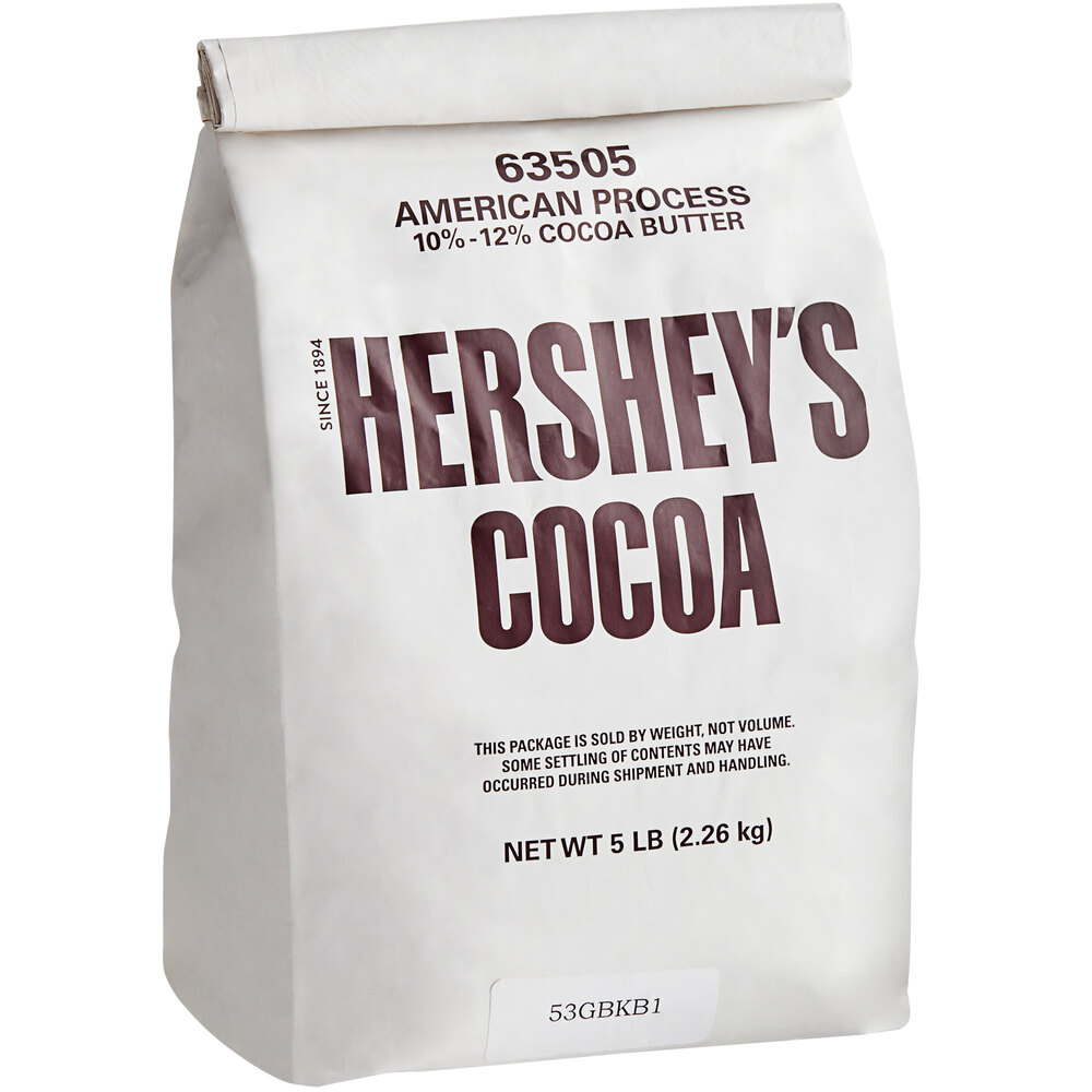 Hershey's Cocoa Powder - Bulk 5 lb. Bag | WebstaurantStore