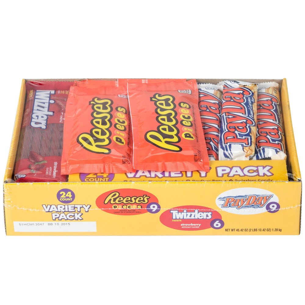 HERSHEY S Full Size Candy Bar Variety Pack 24 Count