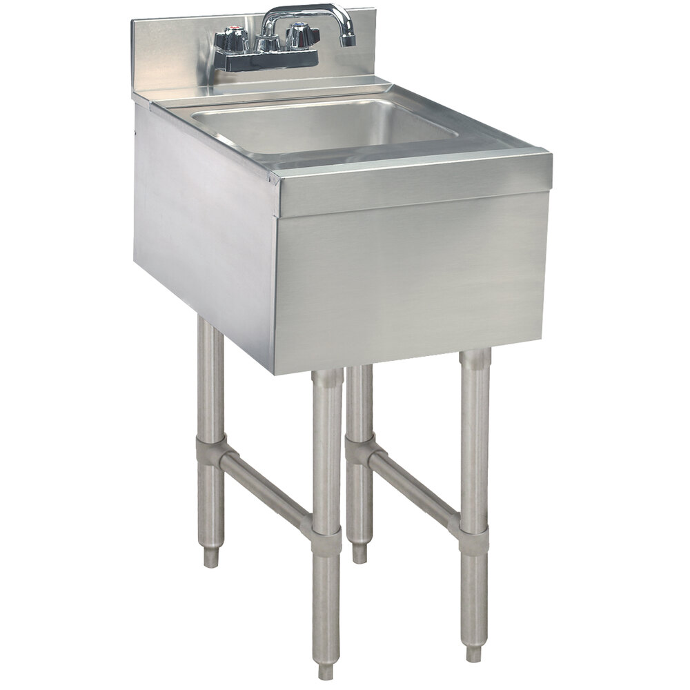 Advance Tabco SL-HS-15 Stainless Steel Underbar Hand Sink with Splash ...