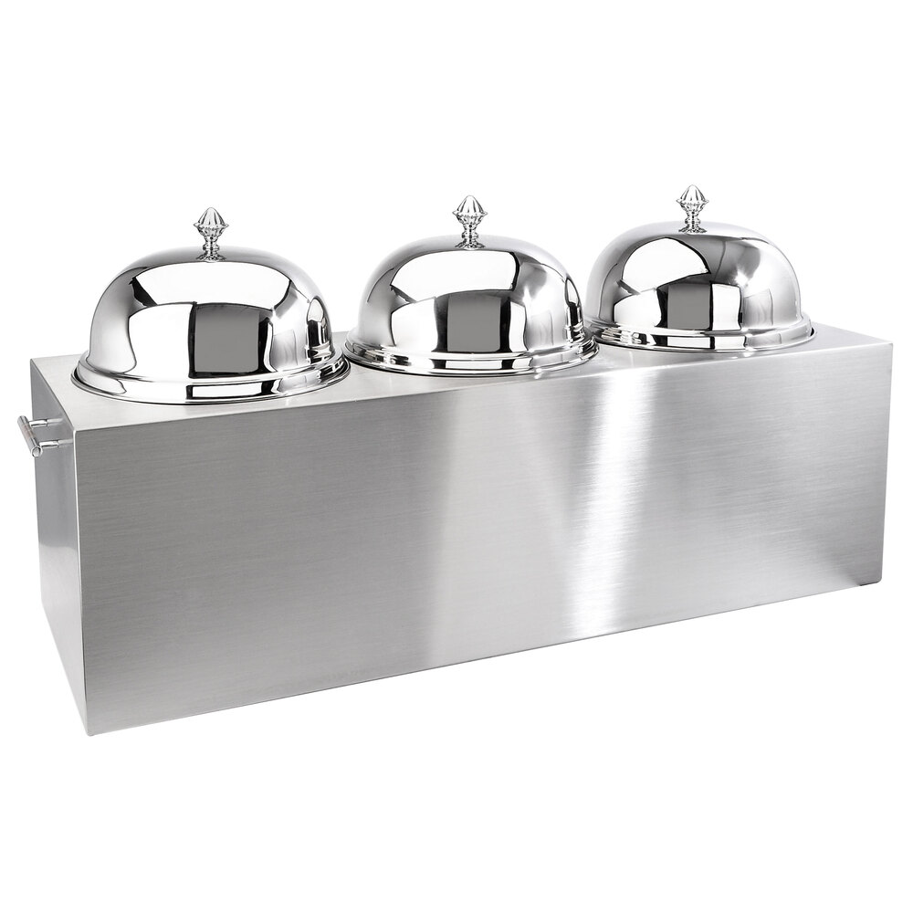 Eastern Tabletop 7003 9 Gallon Stainless Steel Insulated Triple Ice ...