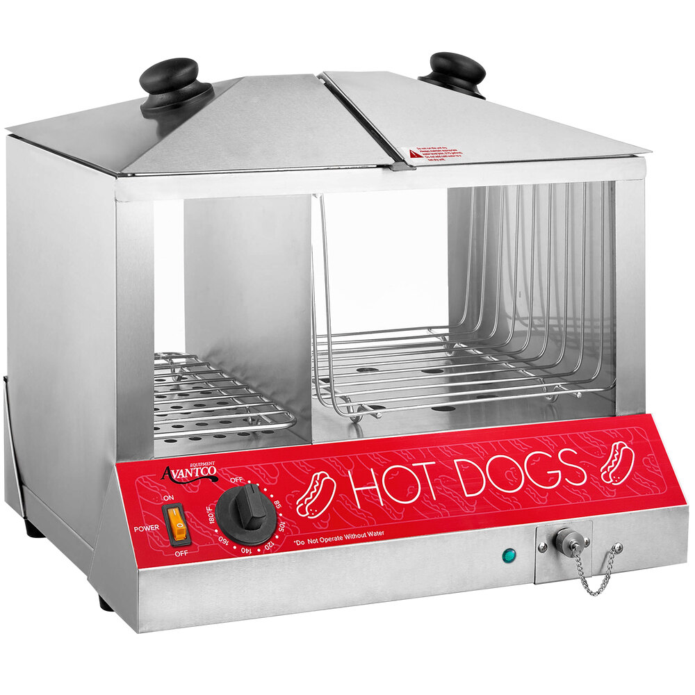 Hot Dog & Bun Steamer Machine (100 Hot Dogs, 48 Buns)