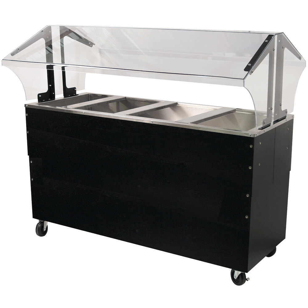 Advance Tabco B4-CPU-B-SB Four Well Everyday Buffet Ice-Cooled Table ...