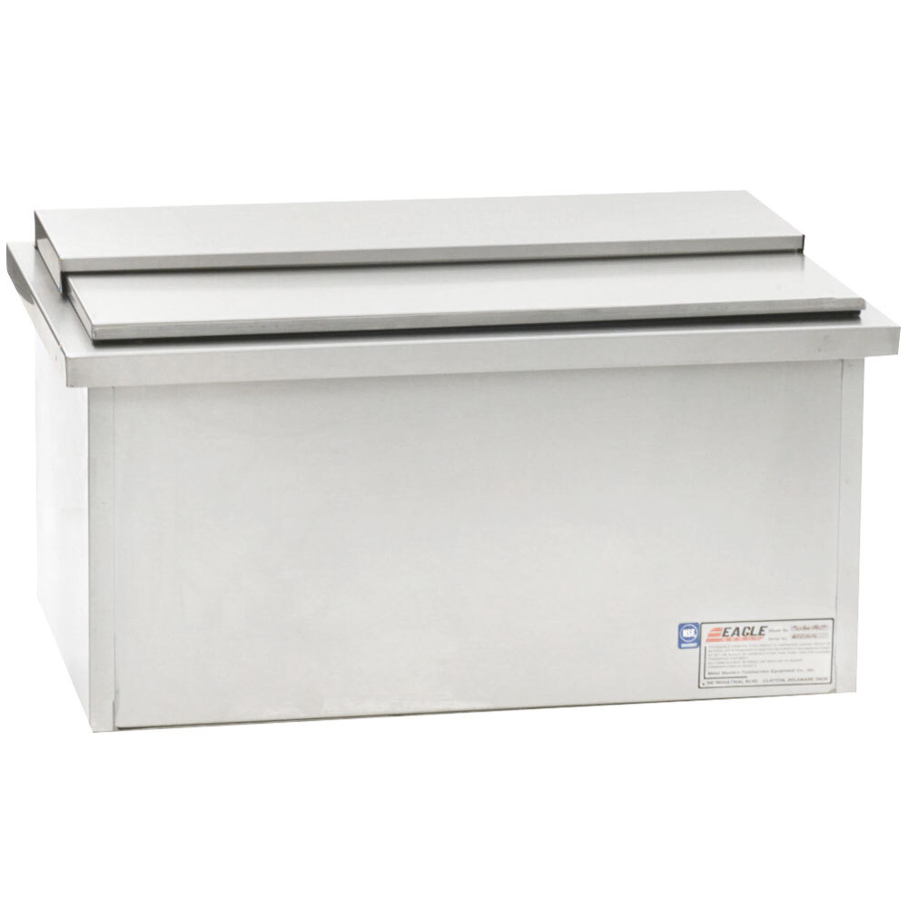 Eagle Group DIC2616-8 Spec-Bar 2000® 30" x 20" Drop-In Ice Chest with ...