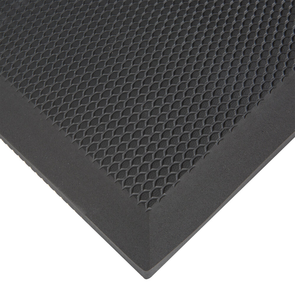 Cactus Mat 2200-23 VIP Black Cloud 2' x 3' Black Grease-Proof Rubber ...