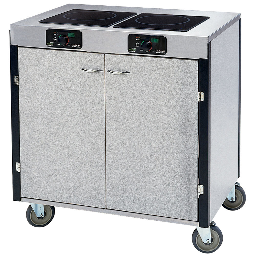 Lakeside 2070 Creation Express™ Mobile Stainless Steel Cooking Cart ...