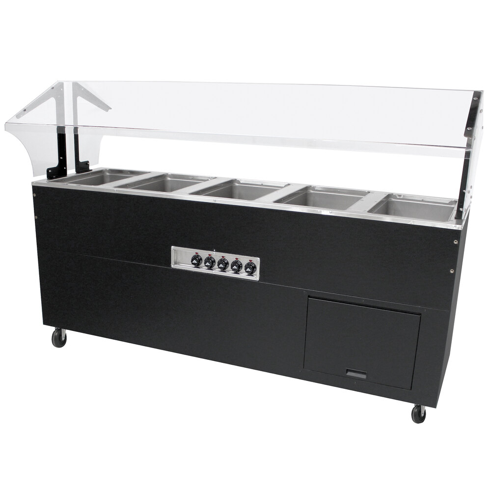 Advance Tabco BSW5-240-B-SB Enclosed Base Everyday Buffet Stainless ...