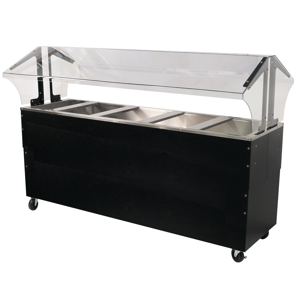 Advance Tabco B5-CPU-B-SB Five Well Everyday Buffet Ice-Cooled Table ...