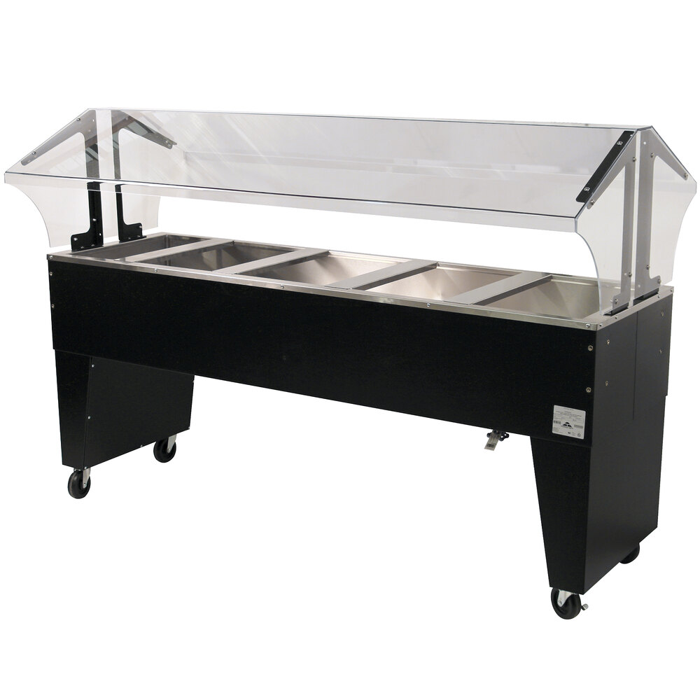 Advance Tabco B5-CPU-B Five Well Everyday Buffet Ice-Cooled Table with ...