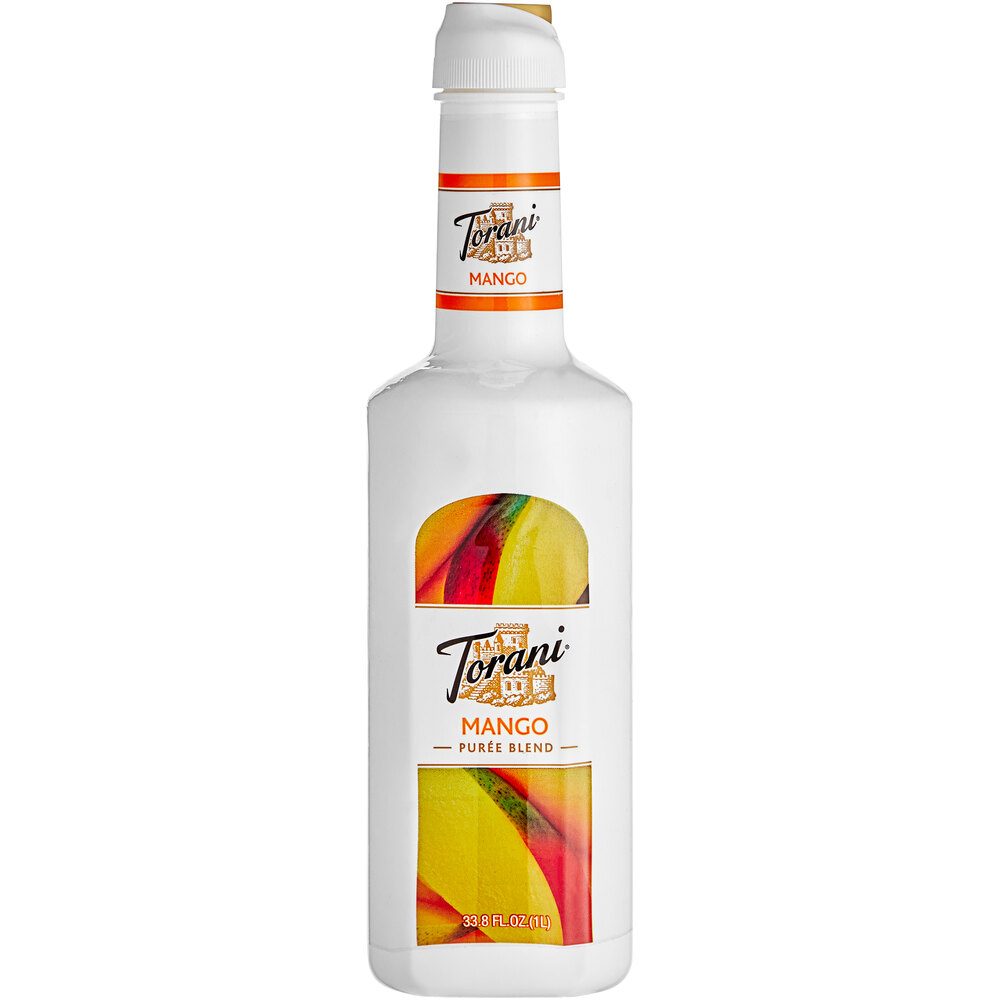 Torani Mango Puree Blend (1-Liter) - WebstaurantStore