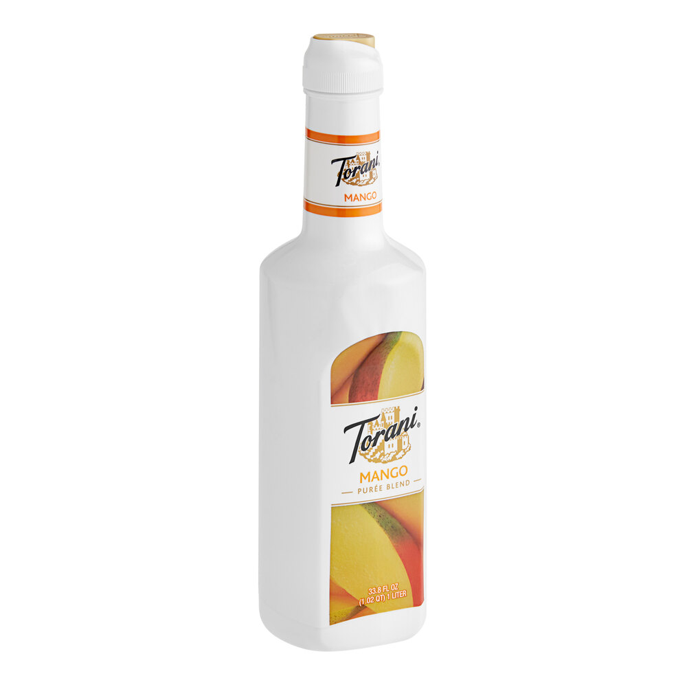 Torani Mango Puree Blend (1-Liter) - WebstaurantStore