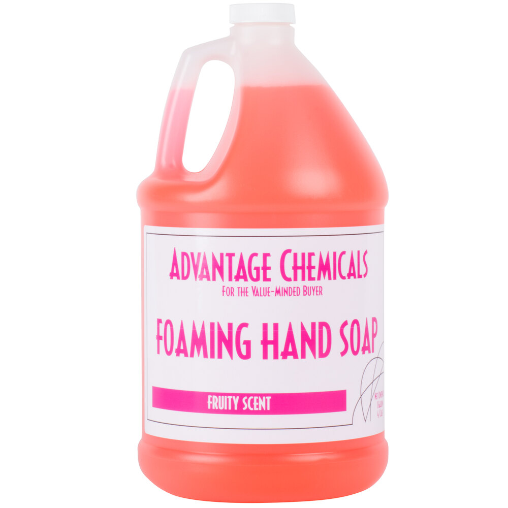 Advantage Chemicals 1 Gallon Foaming Hand Soap - 4/Case