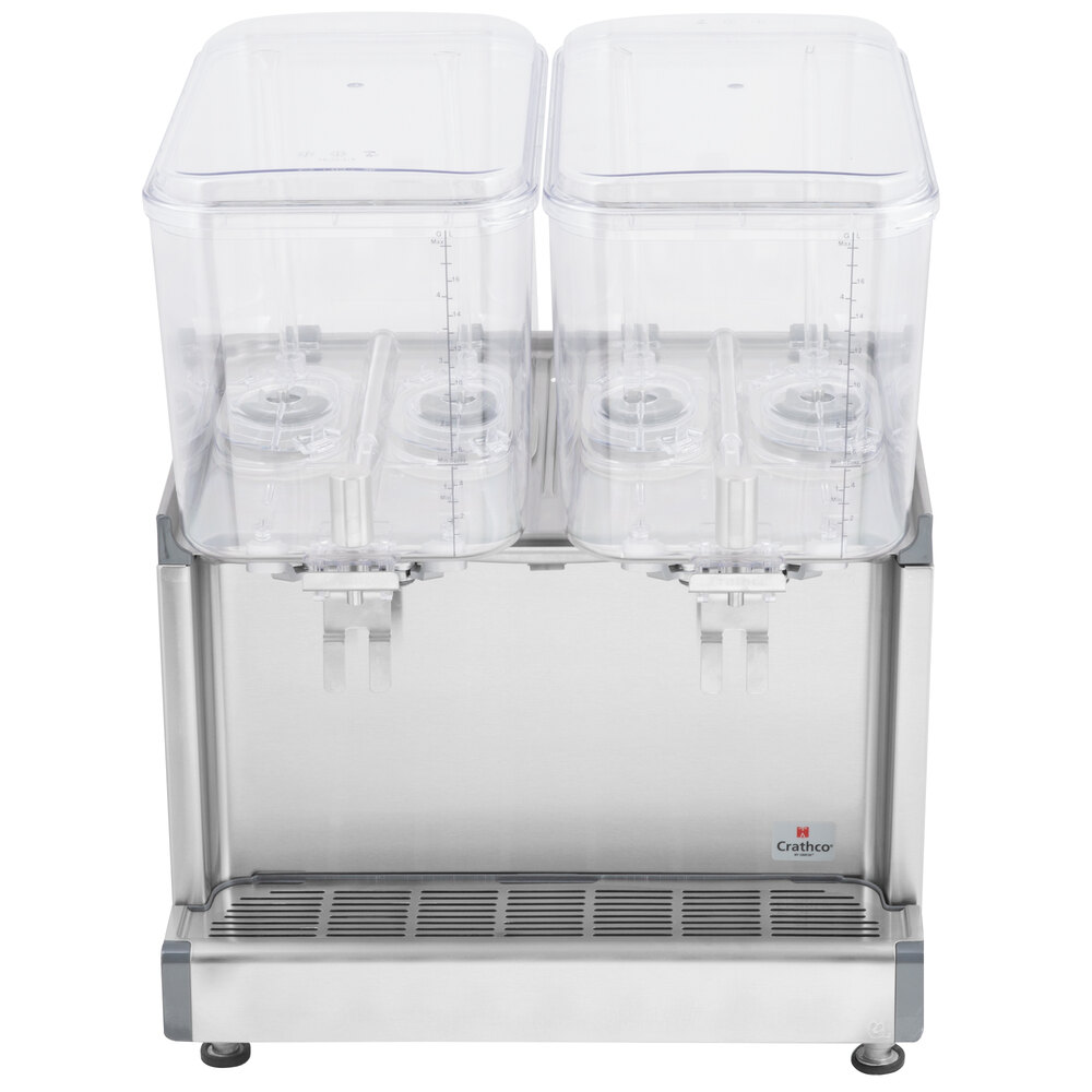 Crathco CS-2D-16S Simplicity Bubbler Series Double 4.75 Gallon Bowl ...