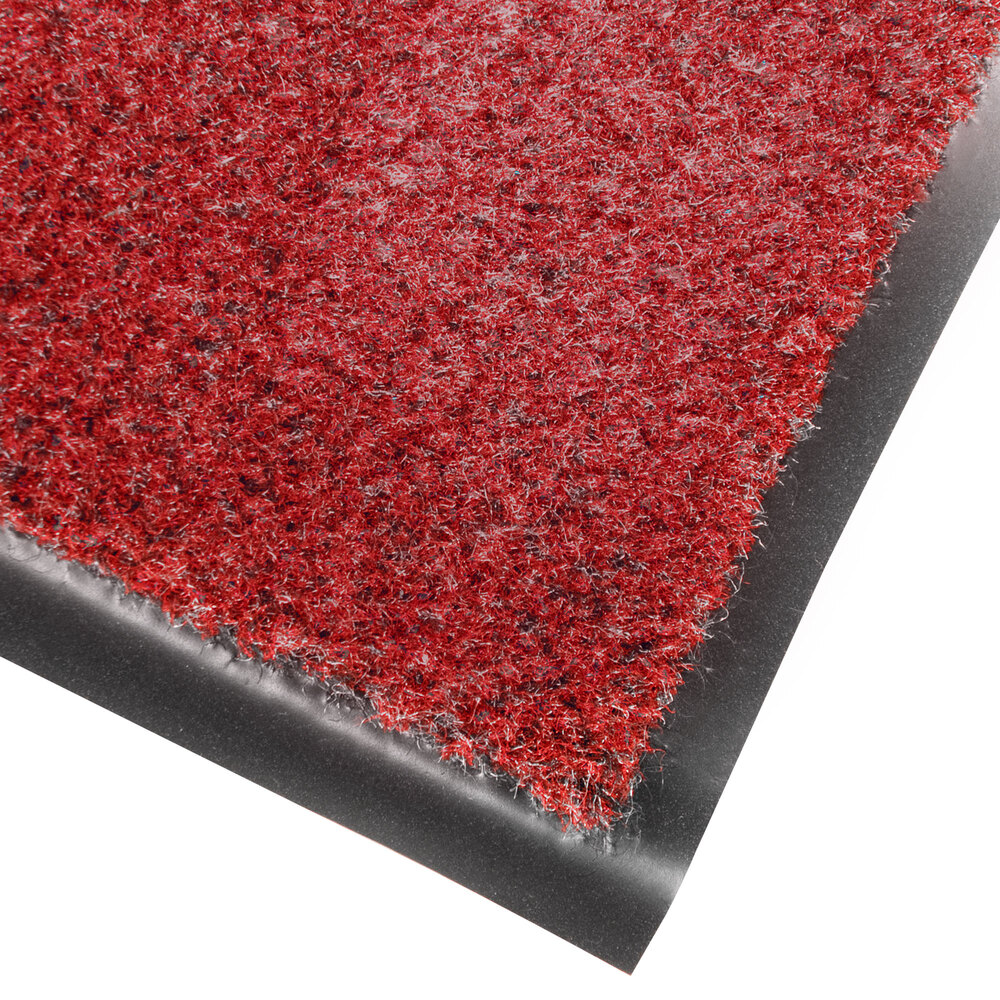 Cactus Mat 1462M-R46 Catalina Premium-Duty 4' x 6' Red Olefin Carpet ...