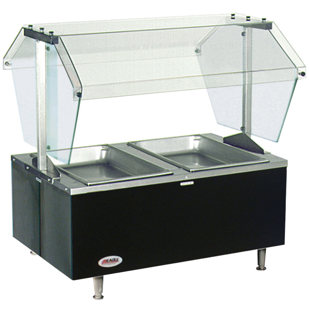 Eagle Group CDHT2 Deluxe Service Mates Two Pan Open Well Tabletop Hot ...