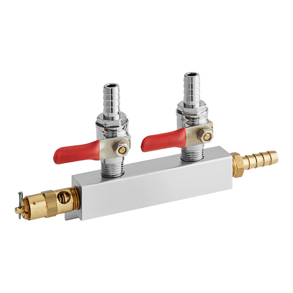 Beverage-Air 402-188A 2-Way Draft Manifold with 1 Inlet