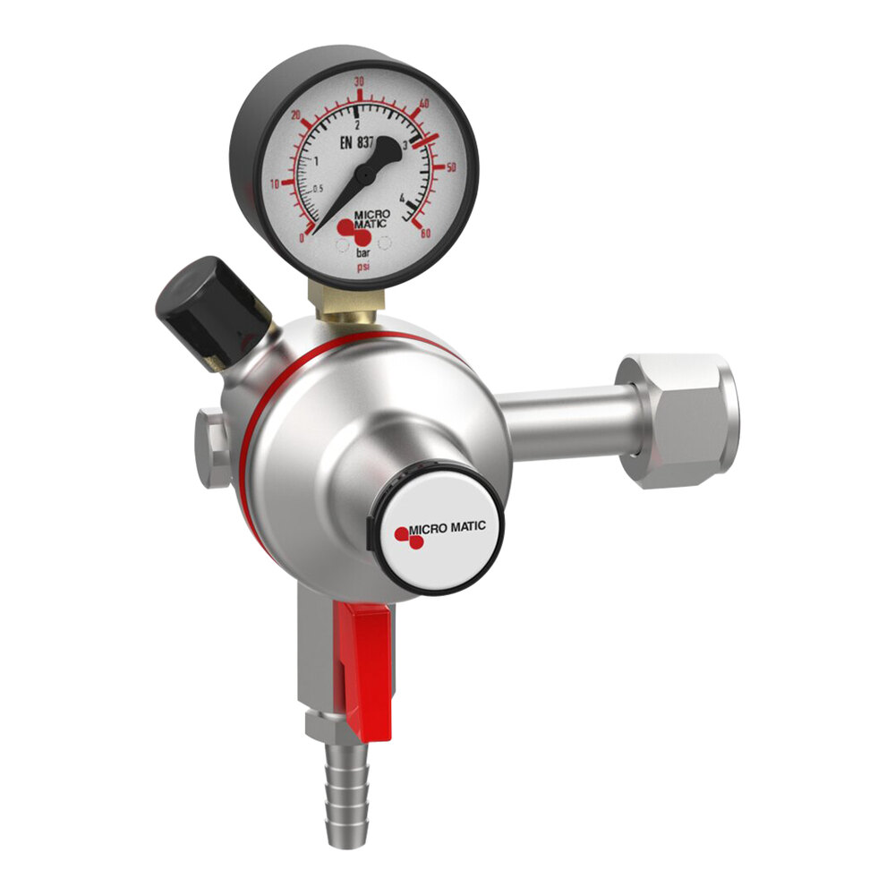 Micro Matic 841-PP Premium Plus Single Gauge Primary CO2 Low-Pressure ...