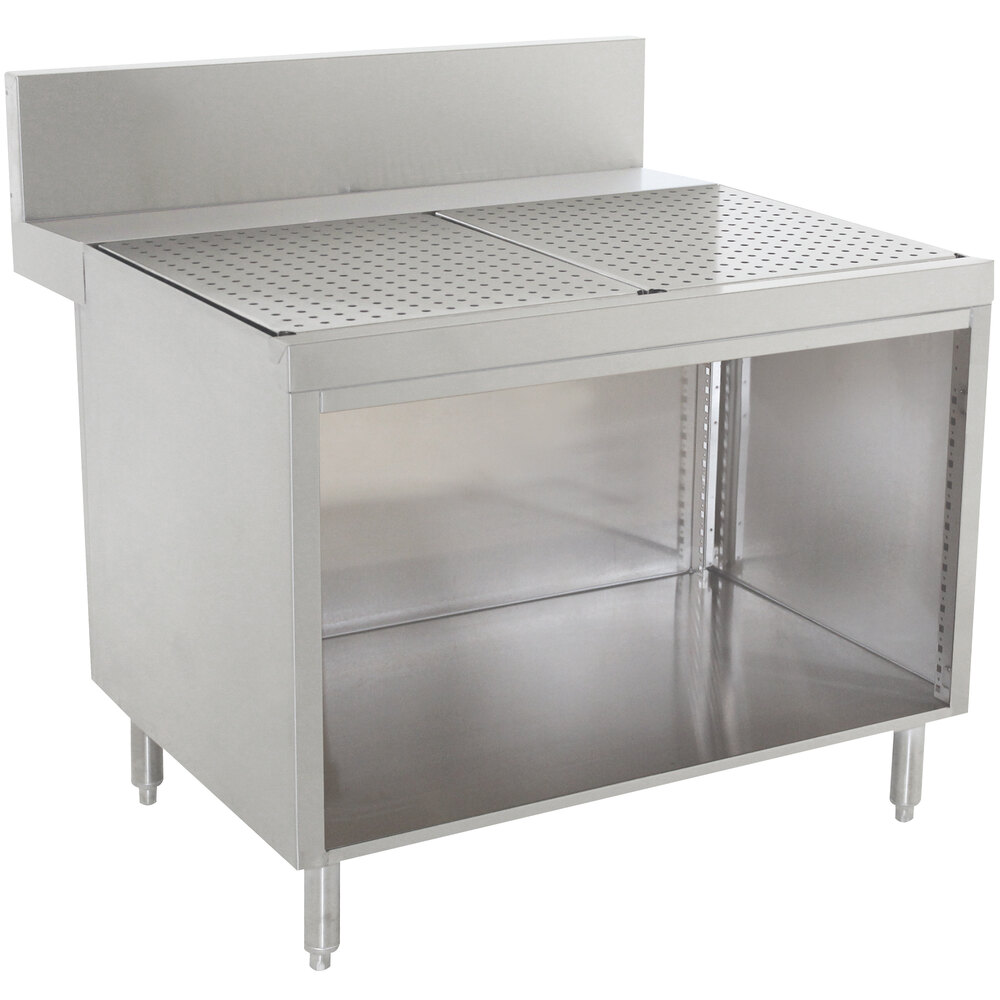 Advance Tabco PRSCO-24-12 Prestige Series Open Base Stainless Steel ...