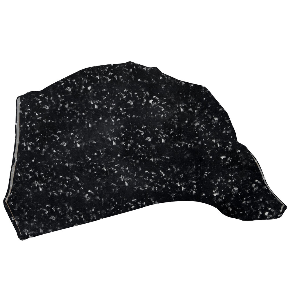 Elite Global Solutions QS1913 Fo Granite Black Granite 19" x 13 ...