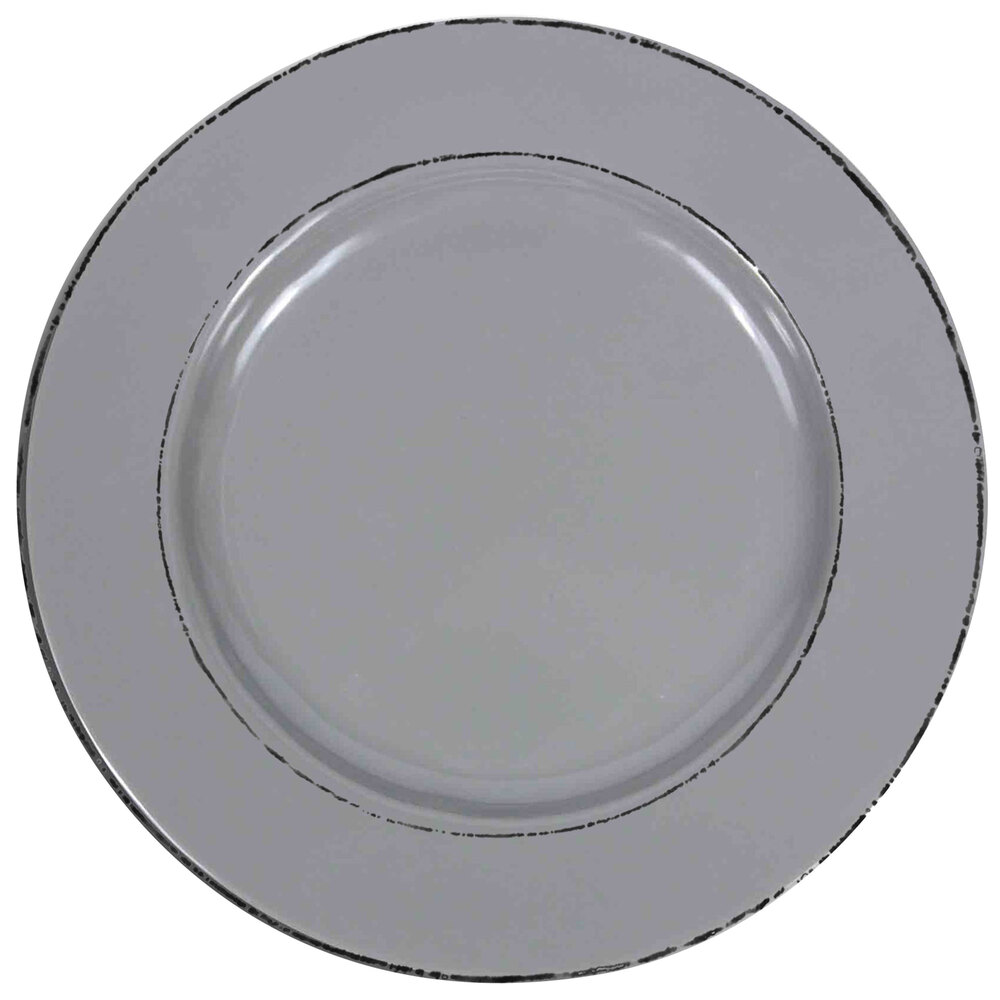 Elite Global Solutions D850T Trestles Vintage California 8 1/2" Gray ...