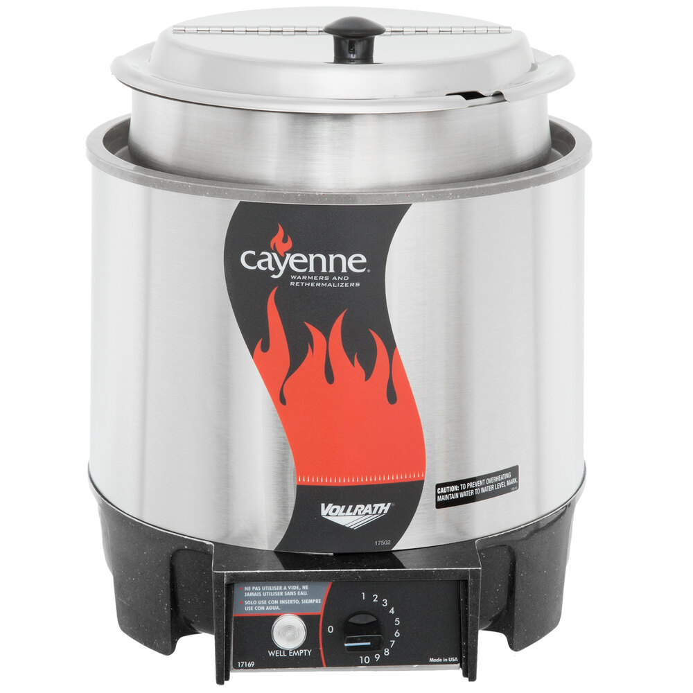 Vollrath 72018 Cayenne 7 Qt. Round "Heat 'n Serve" Rethermalizer ...