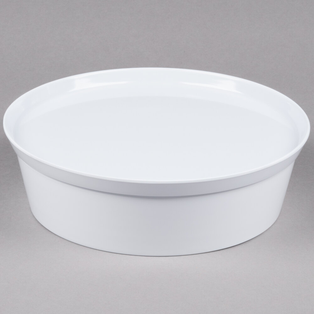 GET CB-1035-W Cabana 9 1/4" White Melamine Box Set - 6/Case