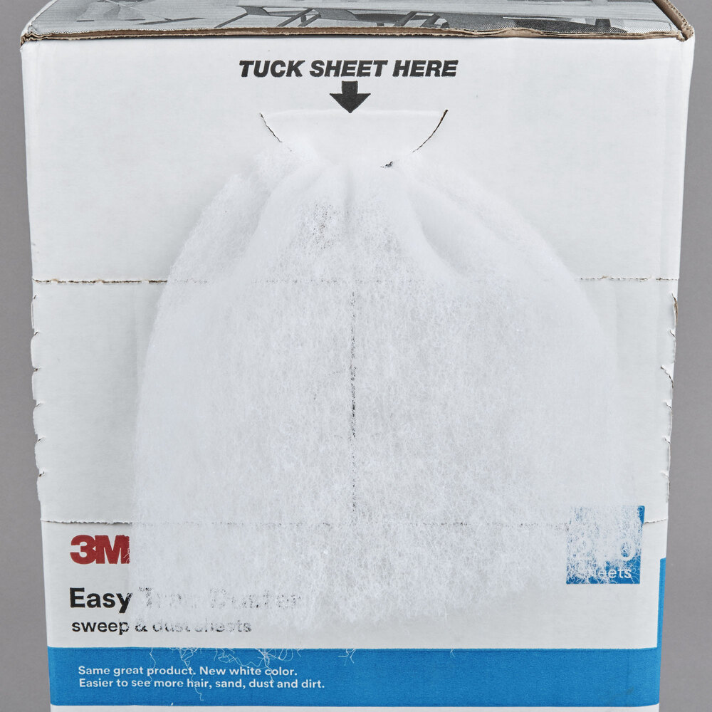 3M 55654W Easy Trap 6" x 8" x 125' Duster Sheet Roll