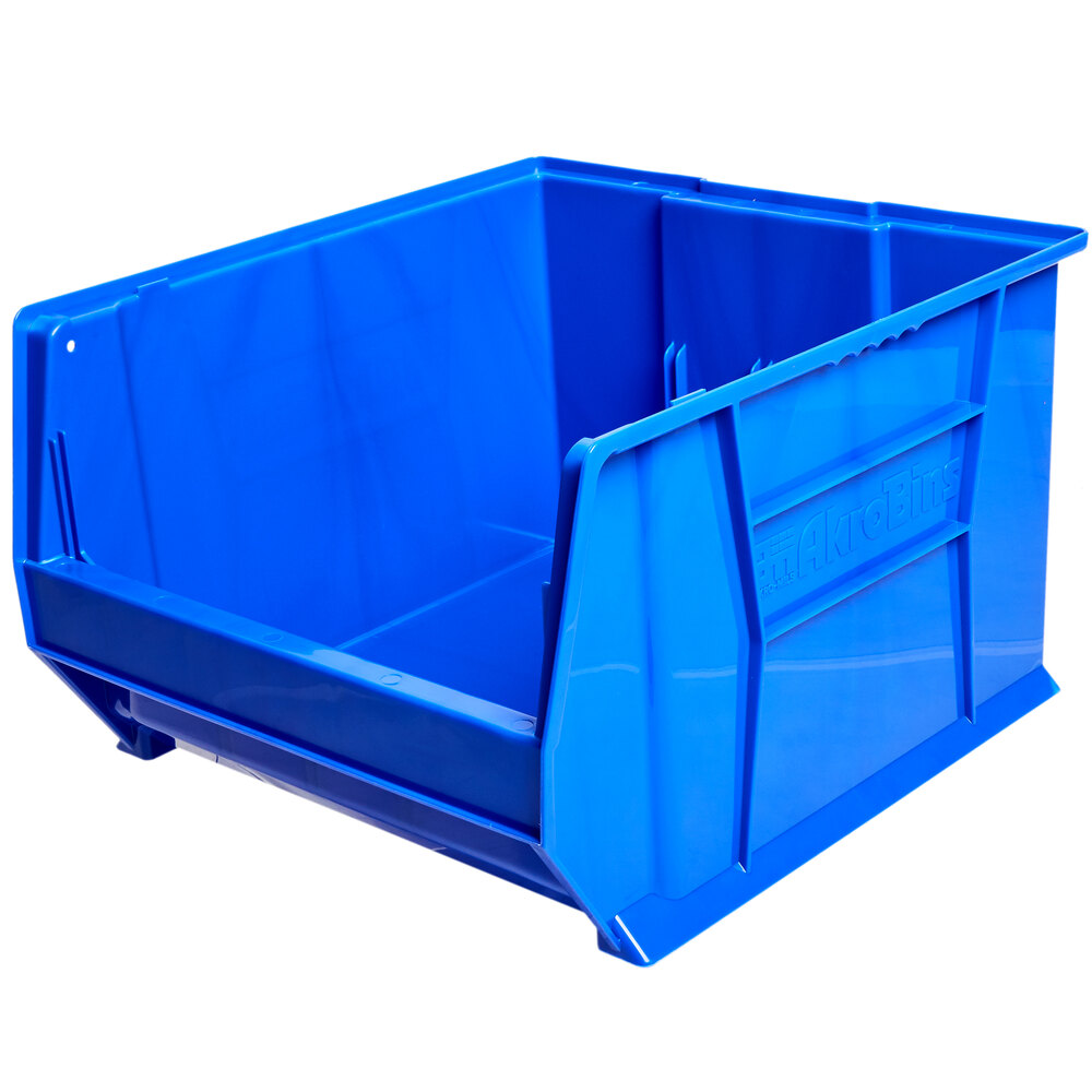 Metro MB30283B Blue Stack Bin 20" x 18 3/8" x 12"