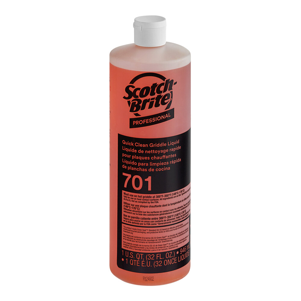 3M 701 Scotch-Brite™ 1 qt. / 32 oz. Liquid Griddle Quick Clean