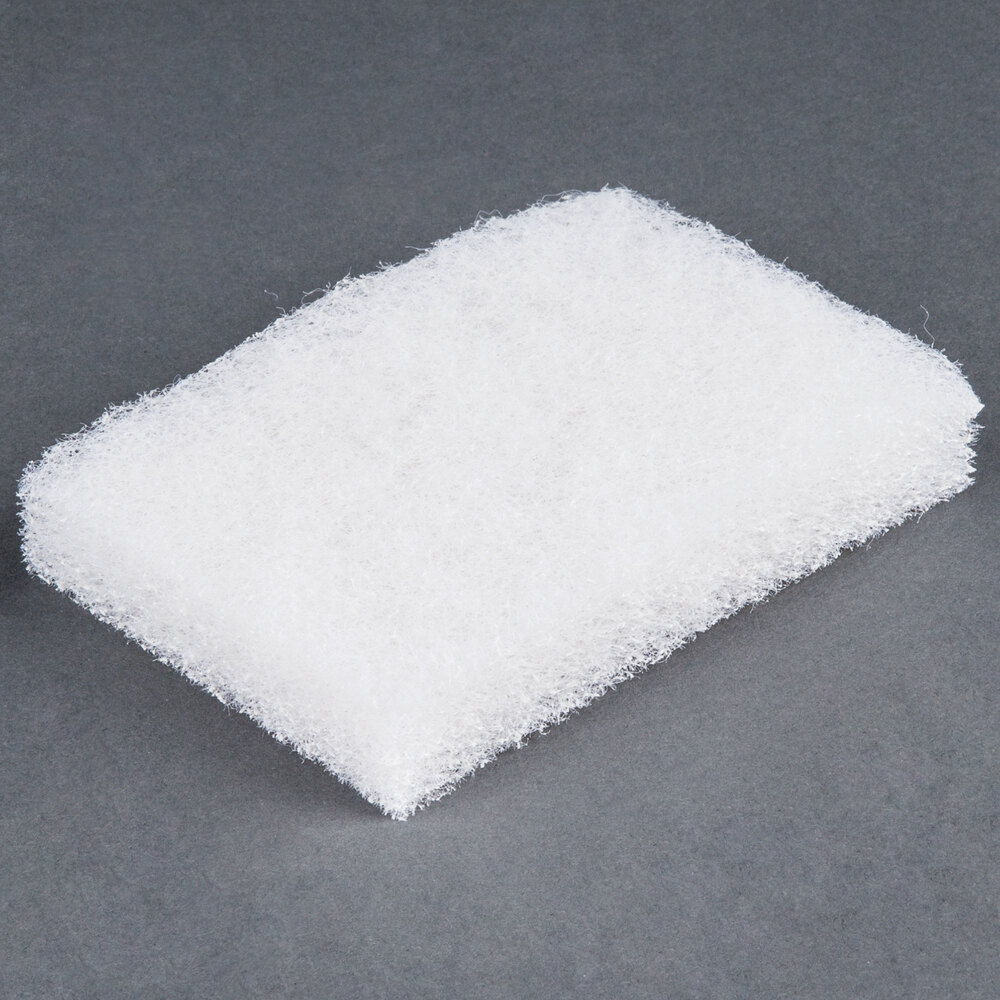 3M 9030 Scotch-Brite™ 5" x 3 1/2" Light-Duty Scrubbing Pad - 40/Case