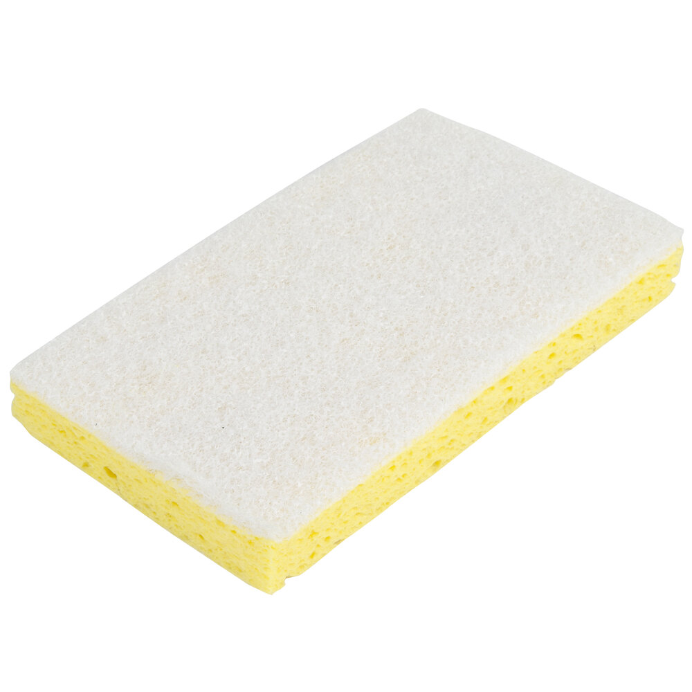 3M 63 Scotch-Brite™ 6 1/8" x 3 5/8" Light-Duty Scrub Sponge